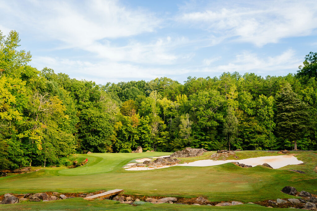 Hole 5 - Tot Hill Farm Golf Club | Mike Strantz Design 50 Minutes from ...